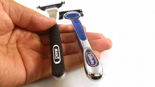 Mach 3 vs. fusion | Battle of Cartridge Razor